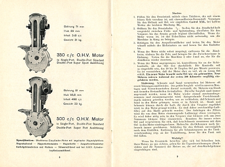motormobilia.de - Blackburne Engine Manual + Partslist 1929